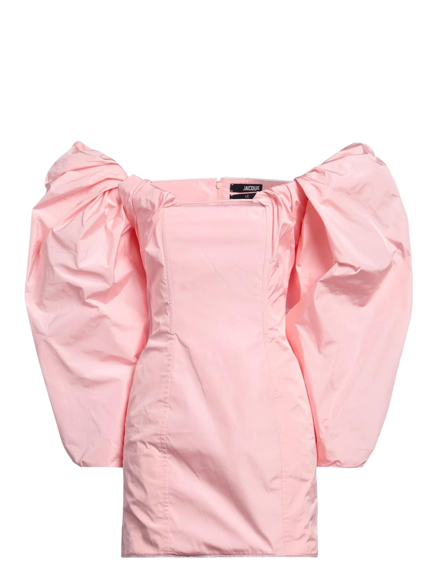 JACQUEMUS Jacquemus Off-the-Shoulder Puff Sleeve Dress